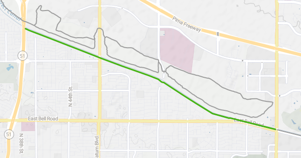 CAP Canal Mountain Biking Trail - Scottsdale, AZ