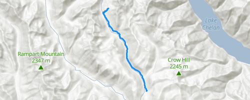 North Fork Entiat River Trail #1437 Hiking Trail - Plain