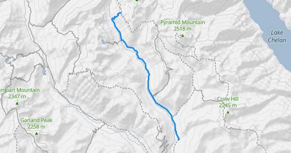 North Fork Entiat River Trail #1437 Hiking Trail - Plain