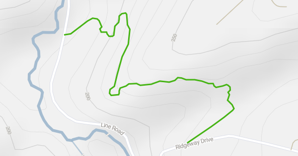 Trail 1C - 1B (Exit Line Road) Hiking Trail - York