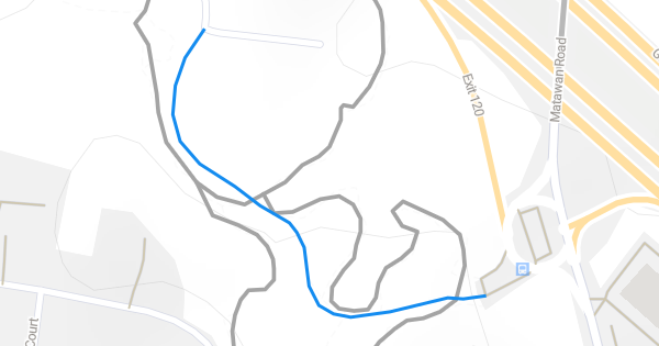 Louis Mattei Road Mountain Biking Trail - Old Bridge