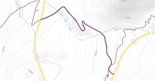 Old Luther Pass Highway Multi Trail - Meyers, California