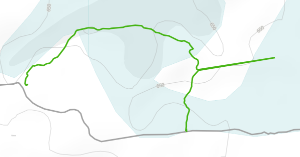 Yellow Gate Loop ATVing/Offroading Trail - Grande Prairie