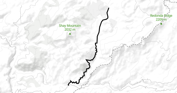 Hawes Ranch Trail Multi Trail - Running Springs, CA