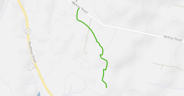 Zak Preserve Walking Trail Hiking Trail - Boothbay, Maine