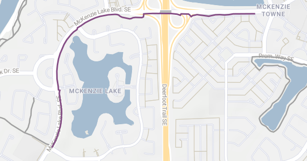 Regional Path - Mackenzie Town - Lake Blvd Multi Trail - Calgary, AB