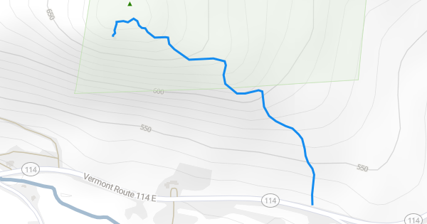 Averill Mountain Trail Hiking Trail - Averill, Vermont