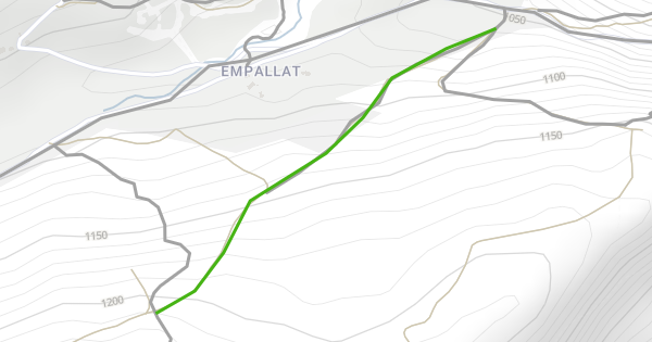 Easy line Mountain Biking Trail - Murat | Trailforks