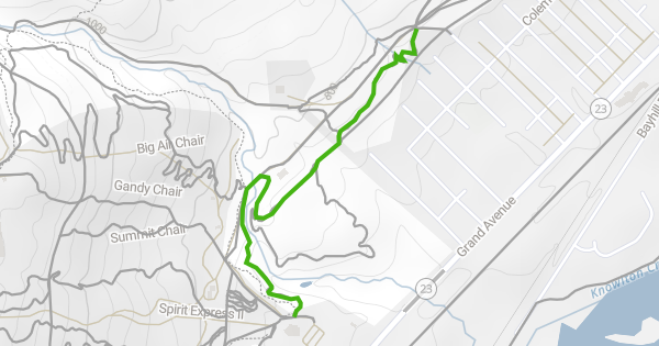 Spirit Mountain East (Duluth Traverse) Mountain Biking Trail - Duluth, MN