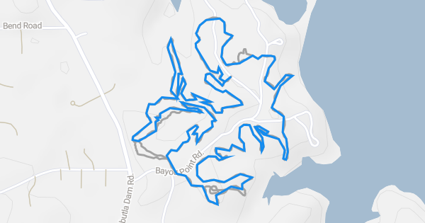 Bayou Point Mountain Biking Trail - Arkabutla, MS