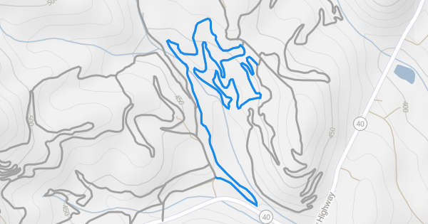 Widgeon Mountain Biking Trail - Woolwine, Virginia