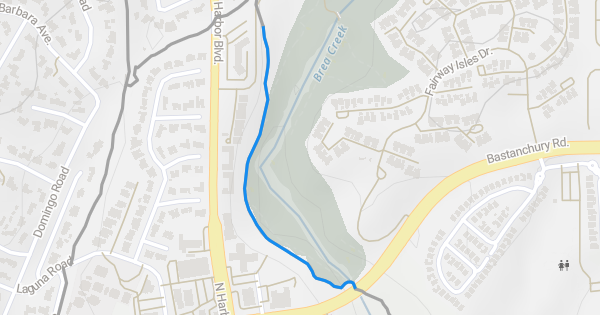 Brea Dam Trail Mountain Biking Trail - Fullerton, CA