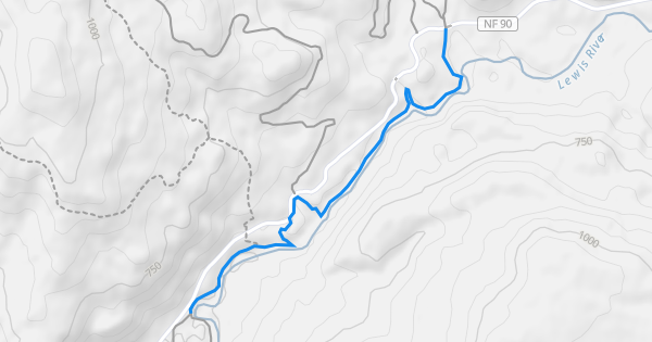 Lewis River Trail (Upper) Multi Trail - - Washington