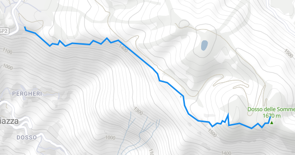 Sentiero Forra Del Lupo Hiking Trail - Folgaria