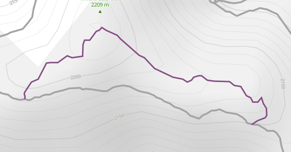 Mount Galbraith Summit Trail Hiking Trail - Golden