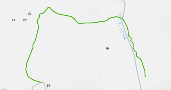 Ringing Rocks Park Trail Hiking Trail - upper black eddy