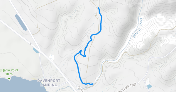 Agua Puerca Loop West Multi Trail - Santa Cruz, CA