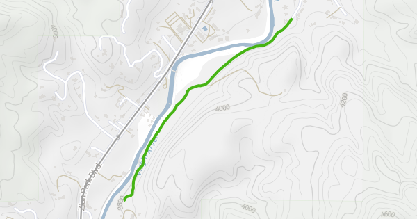 River Park Trail Hiking Trail - Springdale, UT