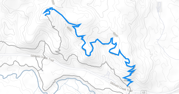 Ten Years Gone Mountain Biking Trail - Bragg Creek