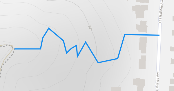 Queenstone Connector Trail Hiking Trail - Lucas Valley - Marinwood