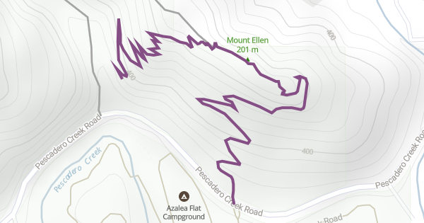 Mt. Ellen Summit Trail Hiking Trail - Loma Mar, CA
