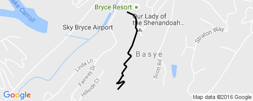 Car Bomb Mountain Biking Trail - Basye, Virginia