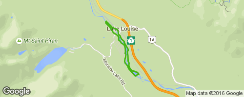 Bow River Loop Mountain Biking Trail - Lake Louise, AB