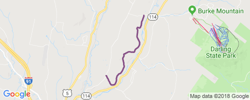 VAST Mountain Biking Trail - Lyndonville, Vermont