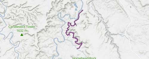 Lockhart Basin Road Mountain Biking Trail - Moab, UT