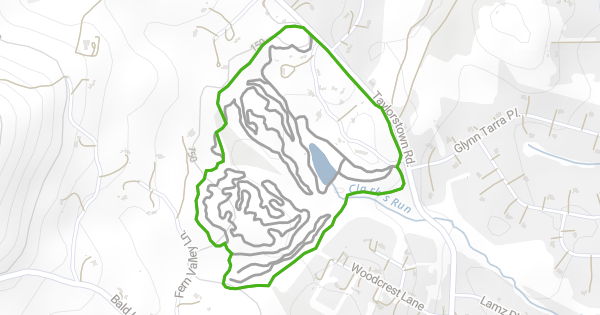 Perimeter Trail Mountain Biking Trail - Lucketts, VA