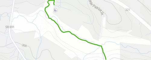 Creekside Mountain Biking Trail - Montvale, Virginia