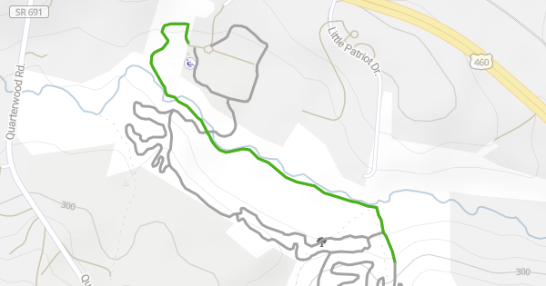 Creekside Mountain Biking Trail - Montvale, Virginia