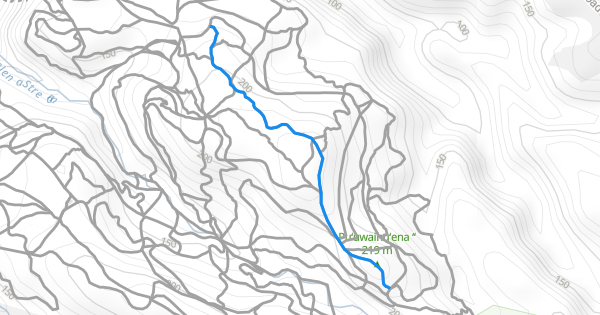 Pu`u Mountain Biking Trail - Pupukea, Hawaii