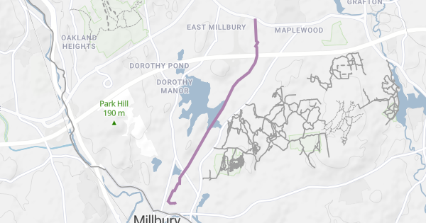 Millbury Rail Trail Multi Trail - Millbury, MA