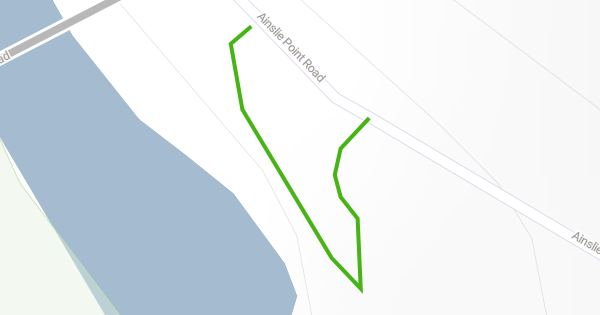 Bridge Trail Park Loop Hiking Trail - Pender Island, BC