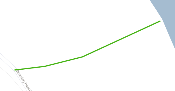 Boundary Pass Drive Ocean Access Hiking Trail - Pender Island, BC