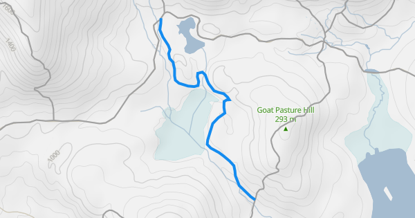 Old Stage Road to Mt. Anna (Blue) Hiking Trail - Gilmanton, NH