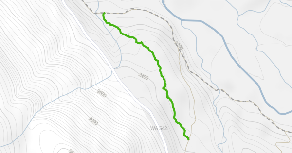 Huckleberry Trail Hiking Trail - - Washington