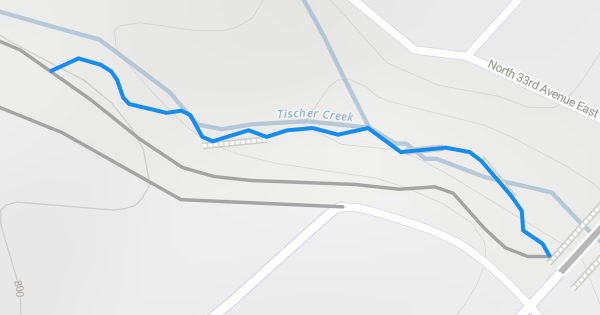 Congdon Park Gorge Trail Hiking Trail - Duluth, MN