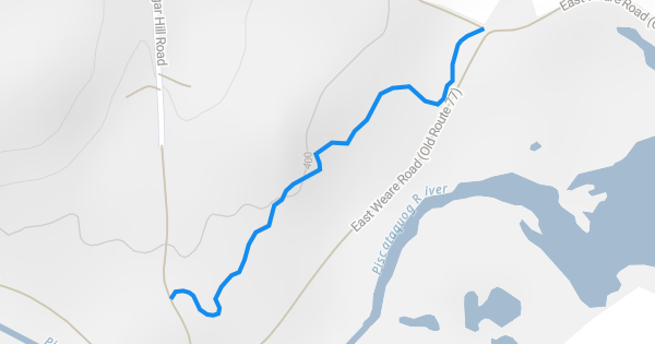 River Loop Hiking Trail - Dunbarton, New Hampshire