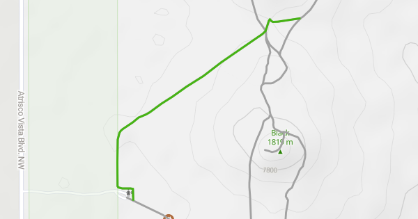 Vulcan Volcano West Hiking Trail - Albuquerque, NM