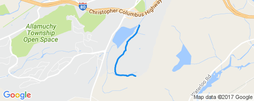 Allamuchy Pond Trail Mountain Biking Trail - Byram Township