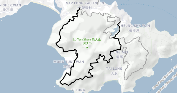 Chi Ma Wan Mountain Biking Trail - Lamma island