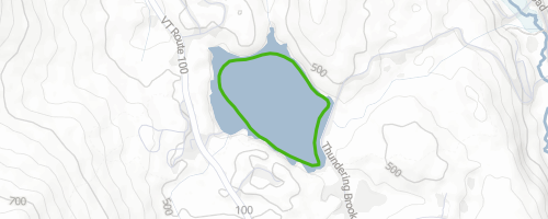 Kent Pond Loop Skiing Trail - Killington, Vermont