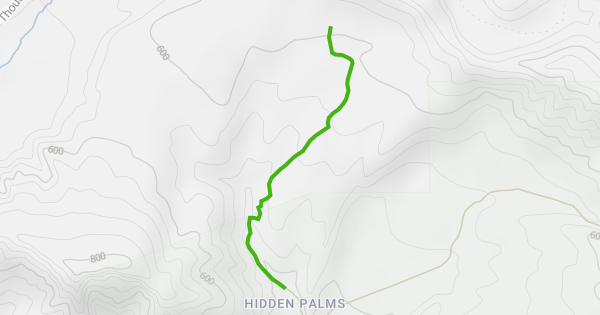 Hidden Palms Trail Hiking Trail - Palm Desert, California