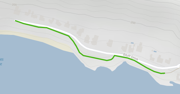 Shell Beach Bluff Trail Multi Trail - Avila Beach, CA