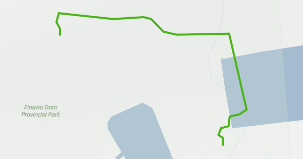 Pinawa Historic Dam Tour Trail 2 Hiking Trail - Pinawa