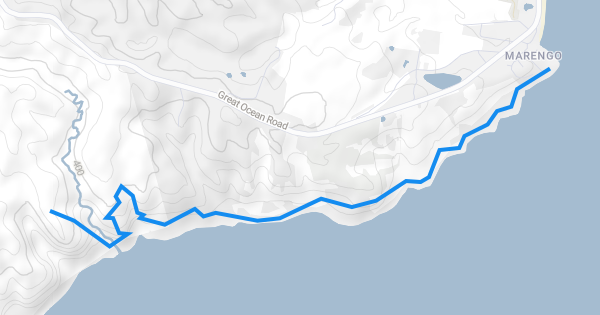 Great Ocean Walk, Apollo Bay to Elliott's Ridge Campsite Hiking Trail ...