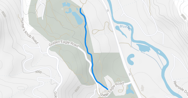 Raven North Loop Skiing Trail - Silverthorne, CO