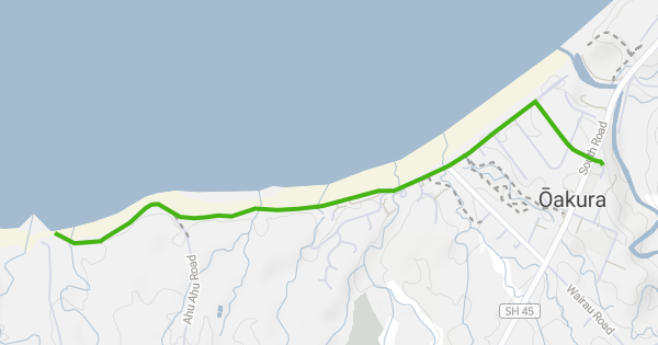 Oakura Village To Ahus Mountain Biking Trail - New Plymouth